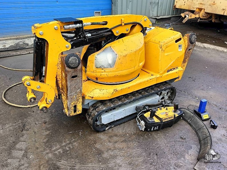 Brokk 60 90 husqvarna remote controlled demolition robot - Trekkerweb