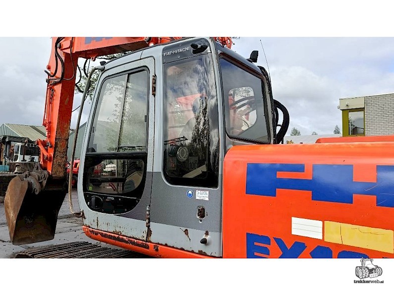 FIAT-HITACHI EX 165 rups graafmachine tracked excavator bagger - Trekkerweb