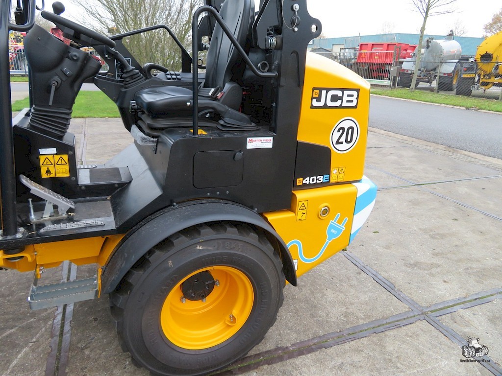 JCB 403E Elektrische minishovel - Trekkerweb