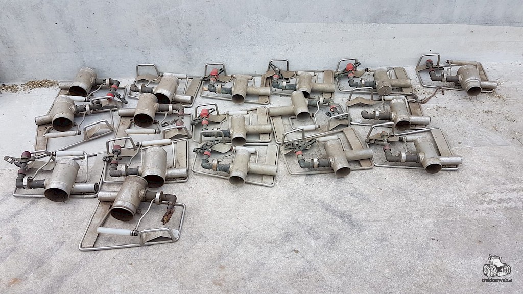 RVS sproeiers voor baarssysteem - Trekkerweb