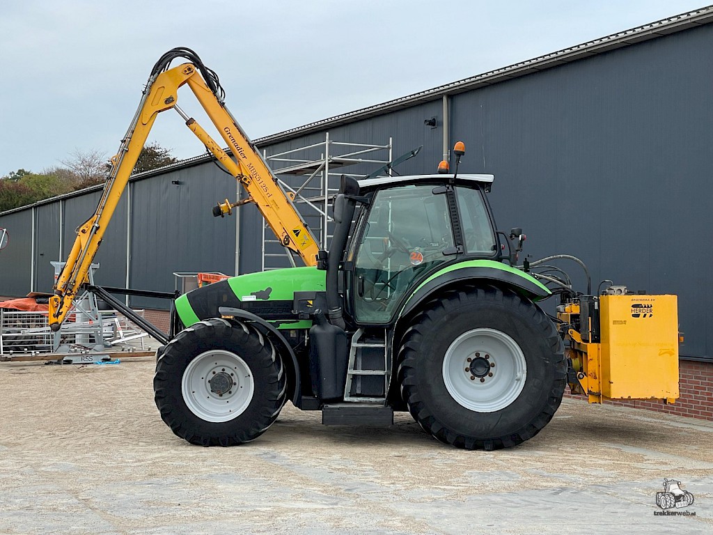 Deutz-Fahr Agrotron 610 TTV met Herder Grenadier MBK512 SH - Trekkerweb