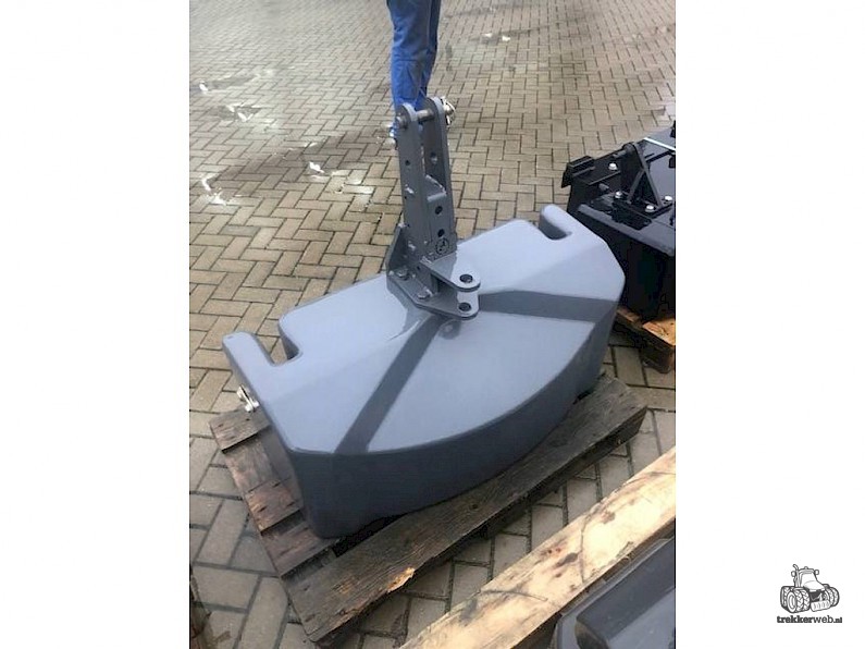 Zuidberg 1400 kg gietijzeren frontgewicht gewichtenblok - Trekkerweb