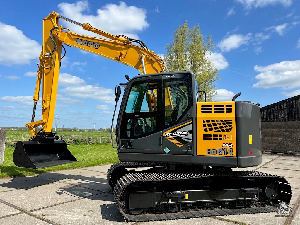 Kato 514-7 graafmachine - Trekkerweb