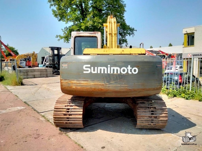 Sumitomo SH 100 graafmachine kettenbagger tracked excavator - Trekkerweb
