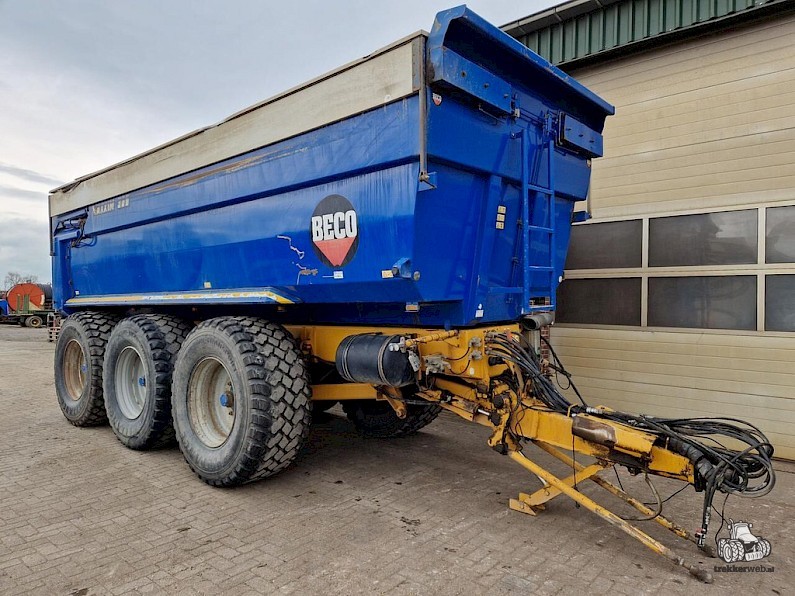 Beco Maxxim 360 dump trailer - Trekkerweb