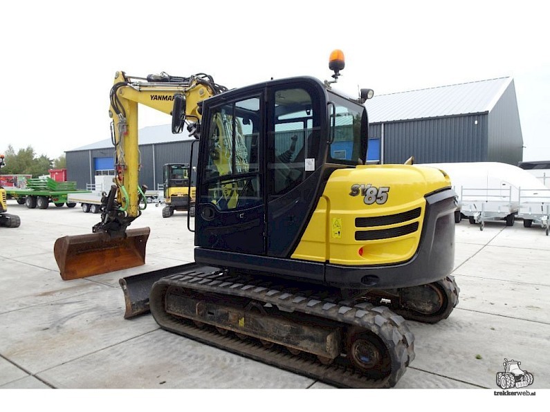 Yanmar SV85 met steelwrist - Trekkerweb