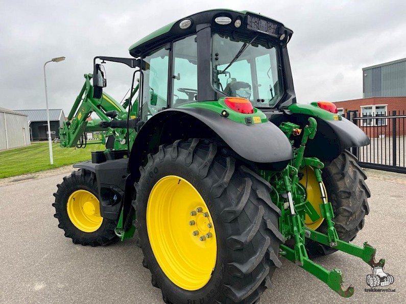 John Deere 6140M met JD 623R frontlader - Trekkerweb