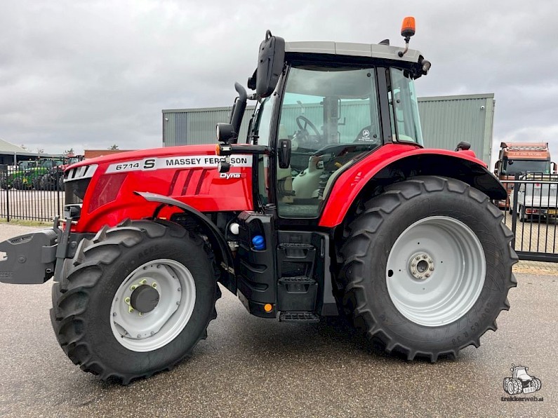 Massey Ferguson 6714S Efficient. 50KM Dyna 6. Stage 5 - Trekkerweb