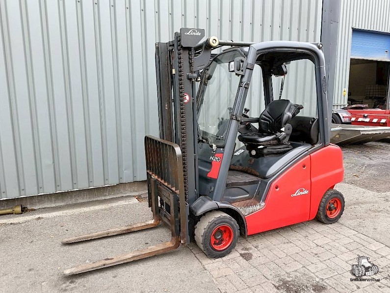Linde H 20 D heftruck 2 ton stapler lader loader CE - Trekkerweb