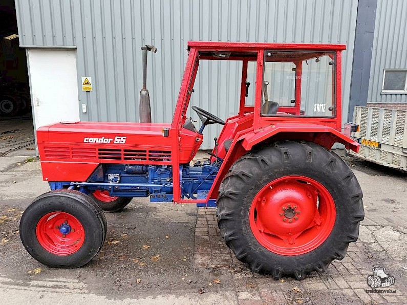 Same Condor 55 syncro V tractor trekker loader pto - Trekkerweb