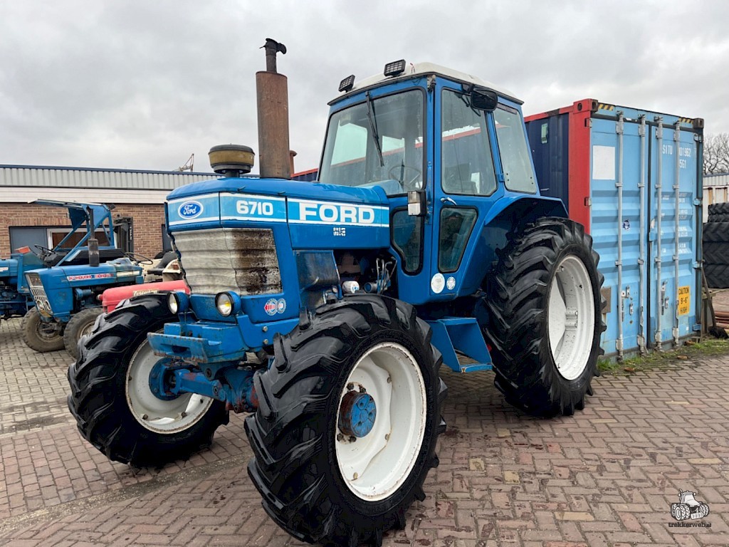 Ford 6710 met nieuwe motor - Trekkerweb